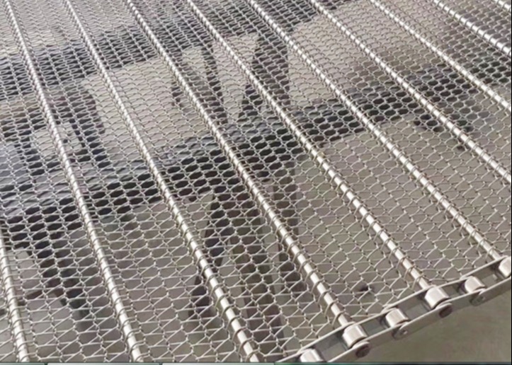 Anti Rust Chain Link Conveyor Belt Wire Diameter 0.8-4mm