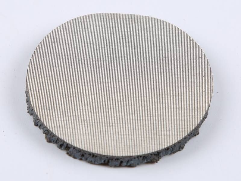 304 Sintered Stainless Steel Filter Disc Round Corrosion Resistance ...