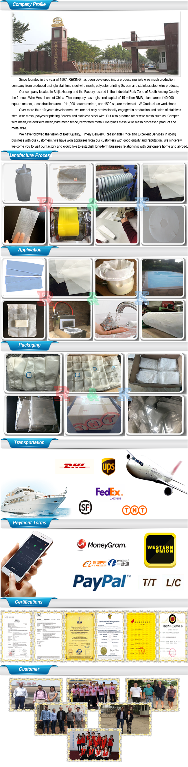 Fine Screen Roll Easy Clean Nylon Mesh Filter Screening 40 Micron