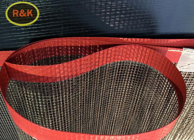 PTFE Coated 150mm Mesh Conveyor Belt