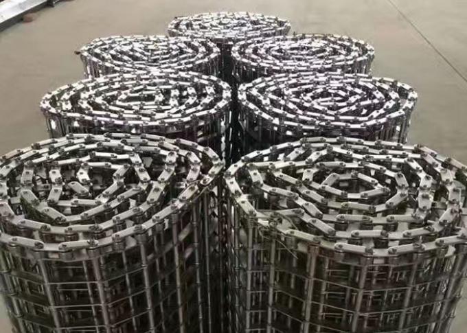 Professional Chain Mesh Conveyor Belt , Steel Mesh Belt 304/316 Stainless