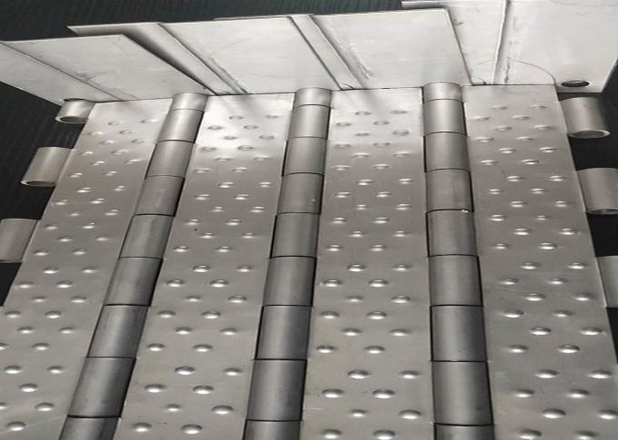 Perforated Stainless Steel 304 Plate Link Conveyor Belt